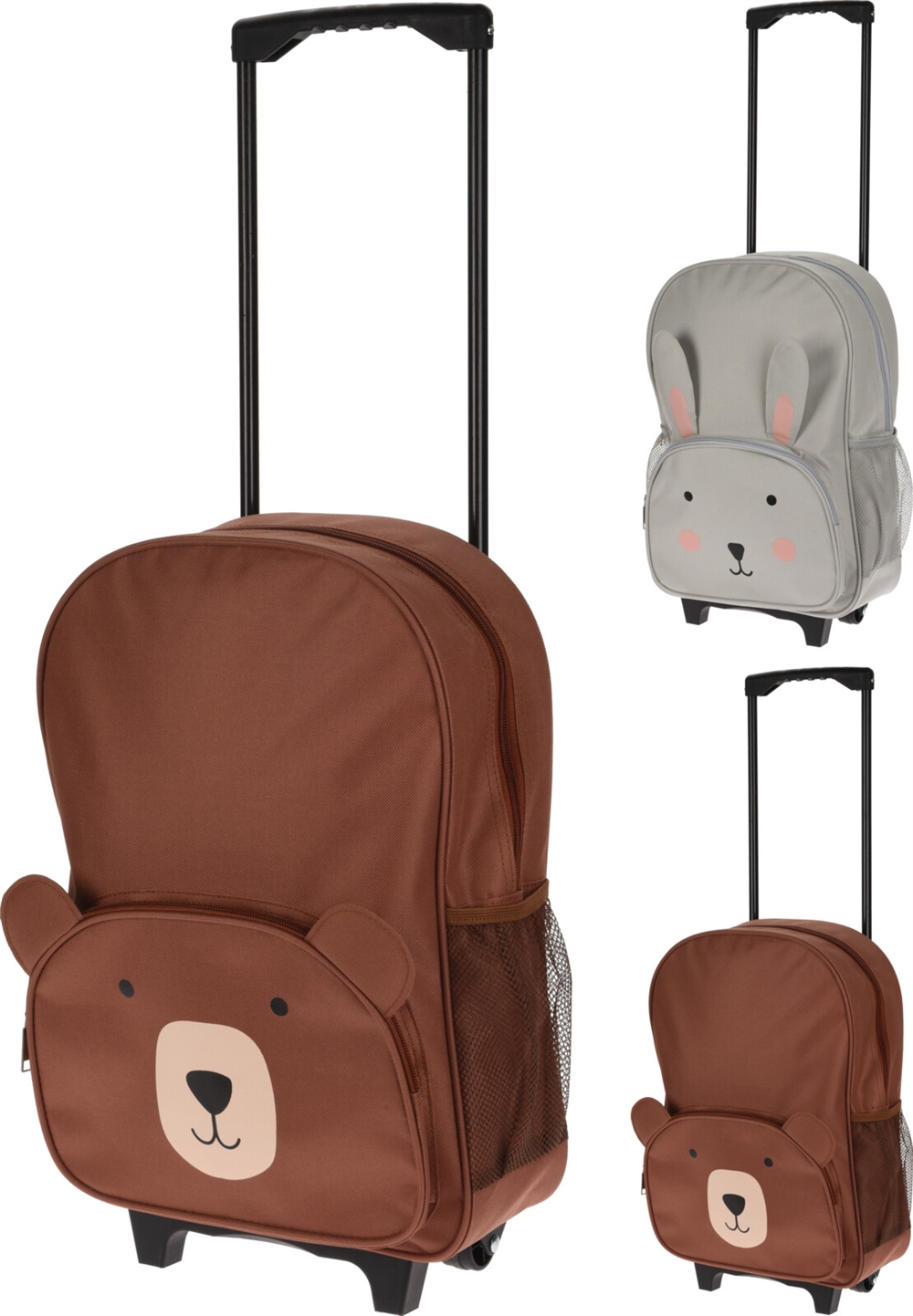 Børnekuffert bjørne design (29 X 12 X H40 CM) | Køb her