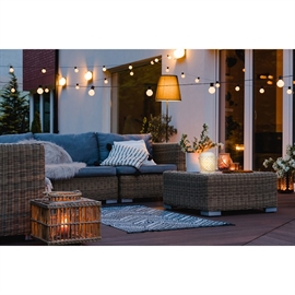 Havebelysning med LED lys, LED fakler og LED lamper