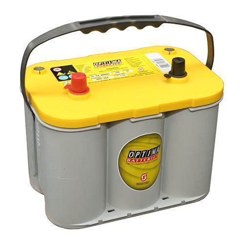 Køb Nu Optima YELLOW 55Ah Bilbatteri 812-254 YT S-4.2